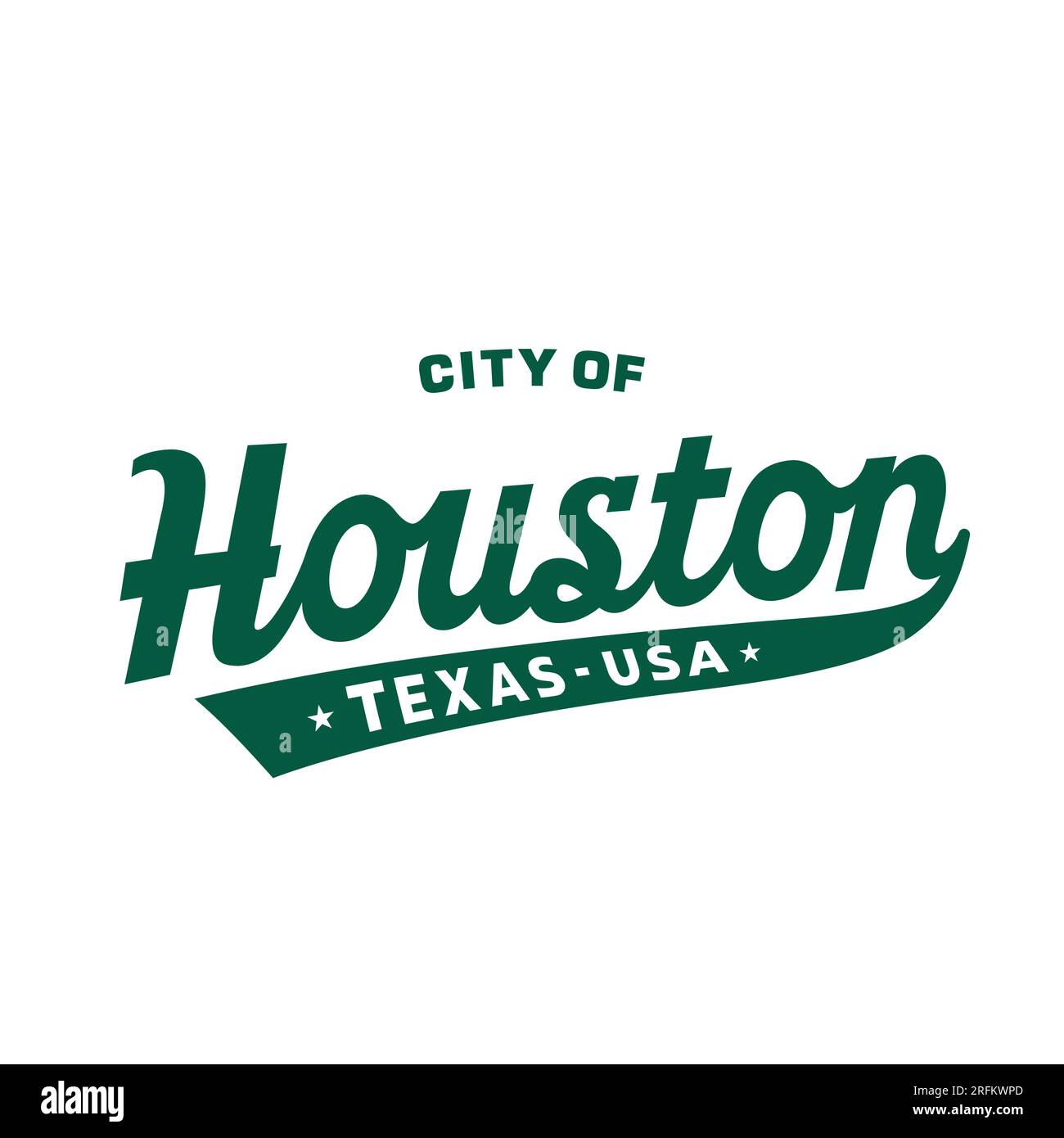 Houston Texas lettering design. City of Houston typography design ...