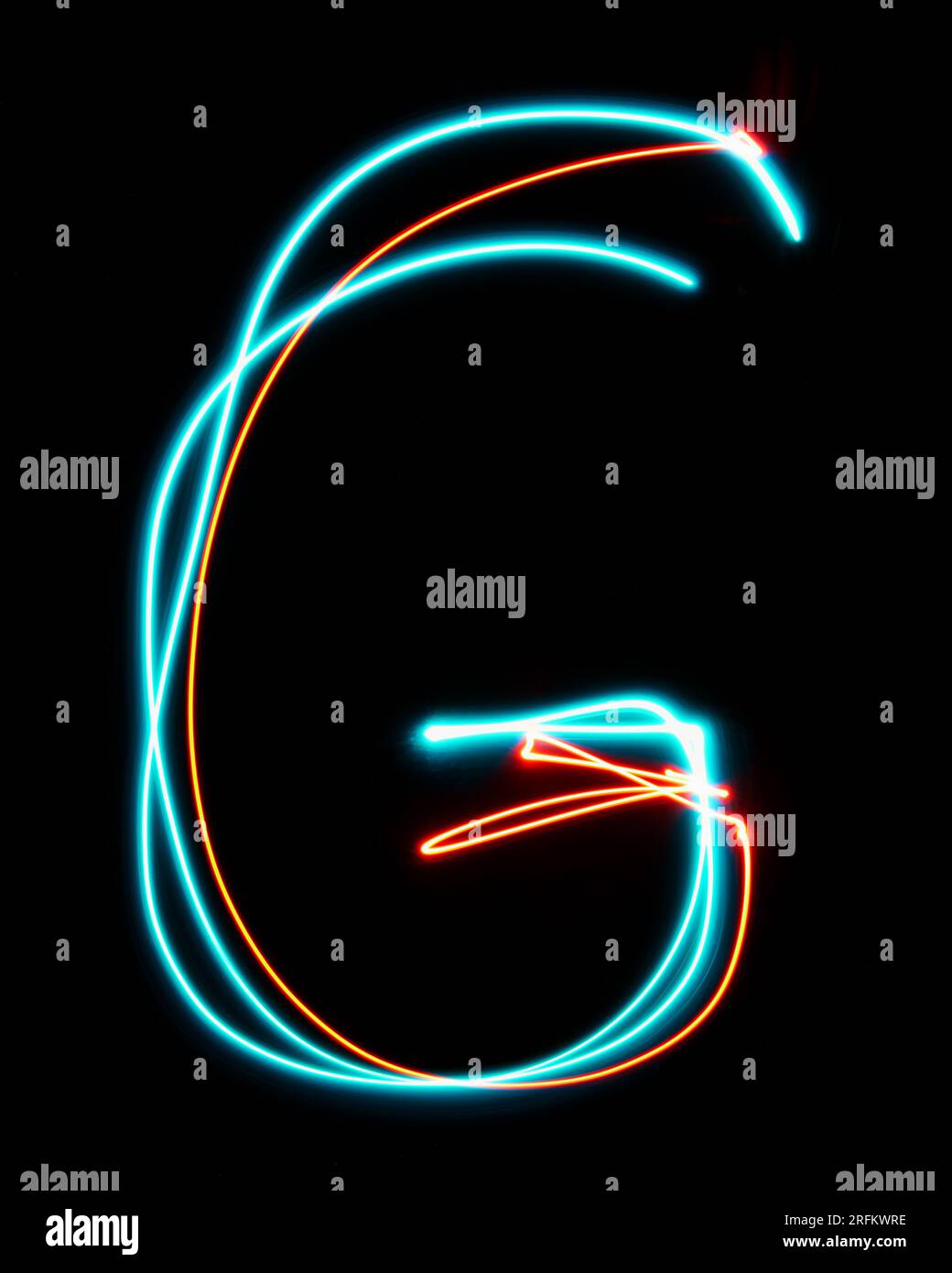 Neon letter g hi-res stock photography and images - Alamy