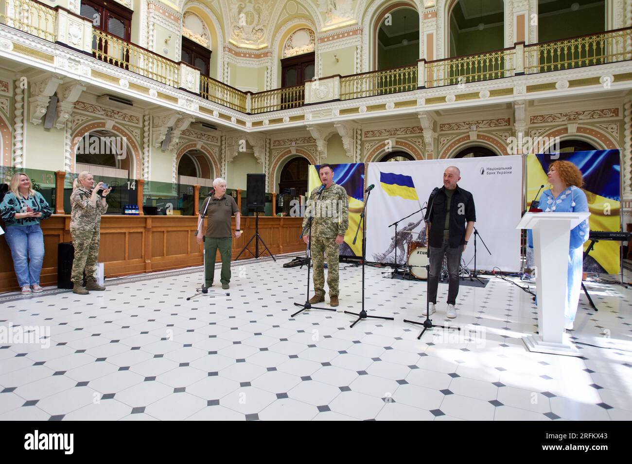 KYIV, UKRAINE - AUGUST 4, 2023 - Commander of the Centre Air Force ...