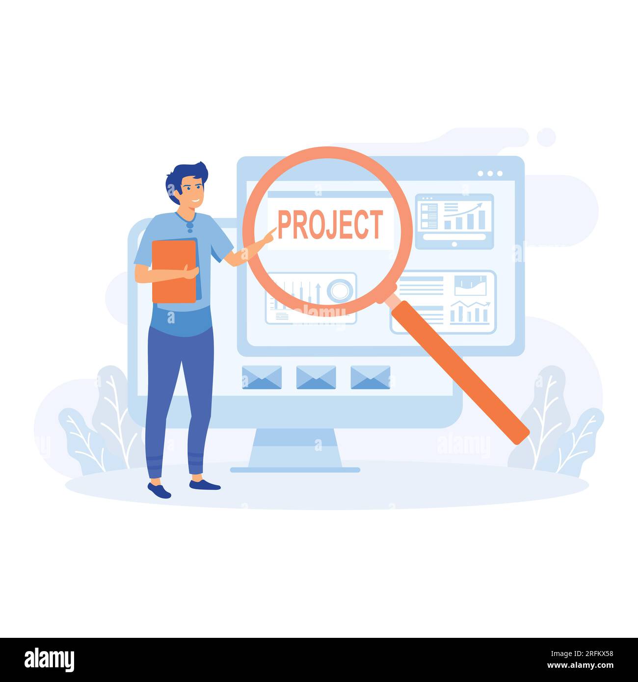 Project tracking concept, development and scheduling. Task completion ...