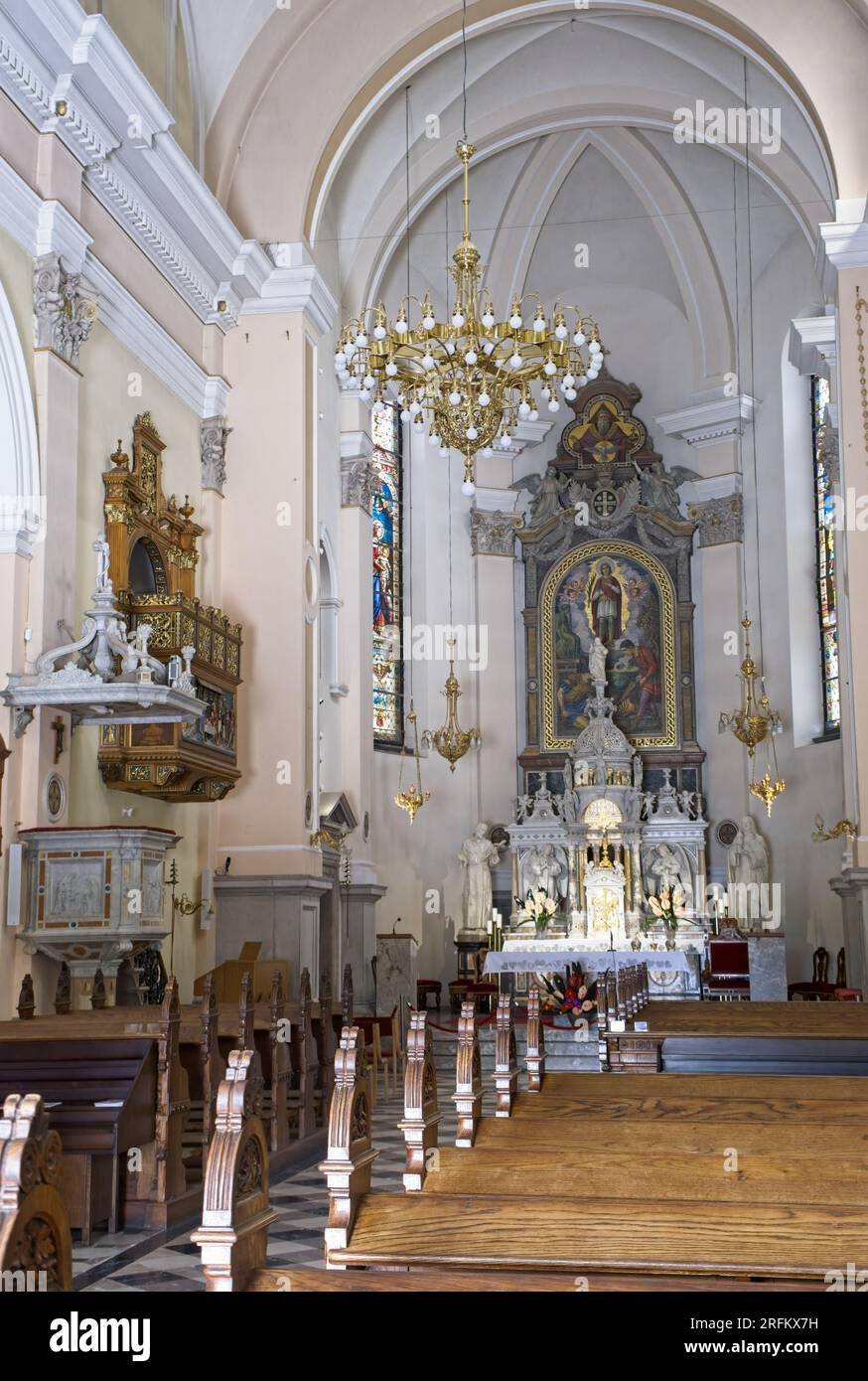 Brezje, Slovenia - Jul 28, 2023: The Basilica of St. Mary Help of ...