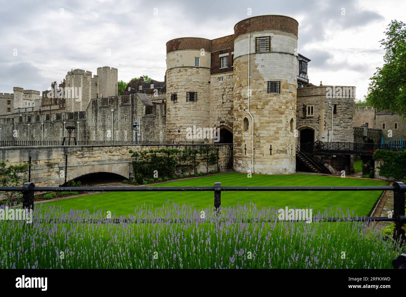 The Tower of London is a historic castle with medieval walls and is an ...