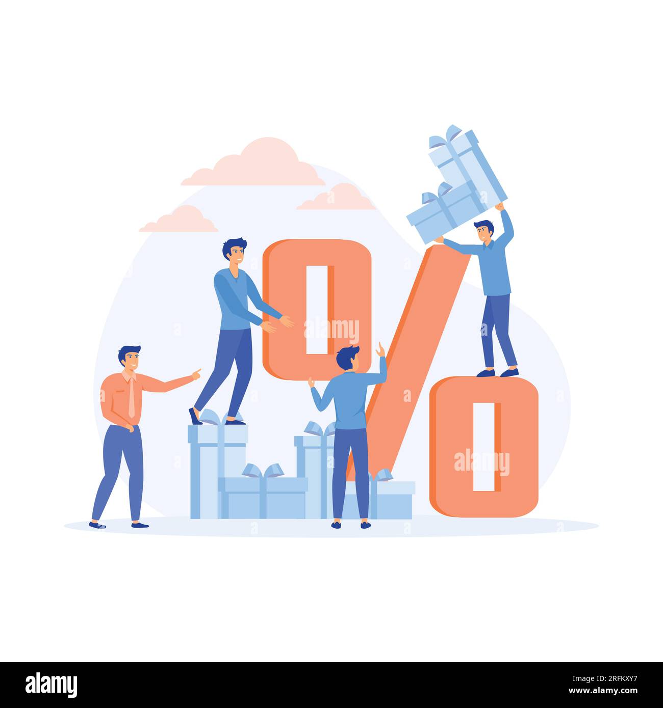 Sales in store Stock Vector Images - Alamy