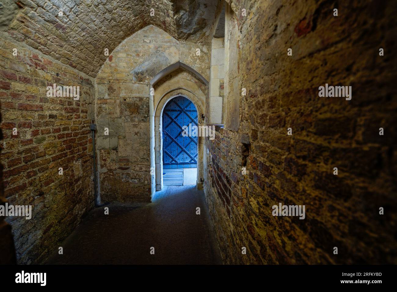 Stone castle interior hi-res stock photography and images - Alamy