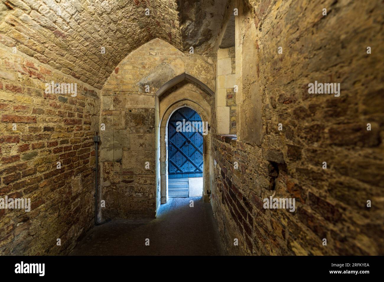 Stone castle interior hi-res stock photography and images - Alamy