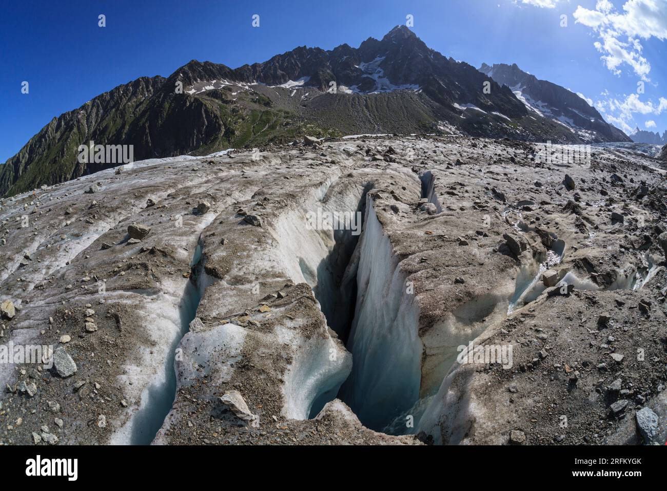 Glacier d´Argentiere, Mont Blanc Massif, Chamonix, French Alps, France Stock Photo - Alamy