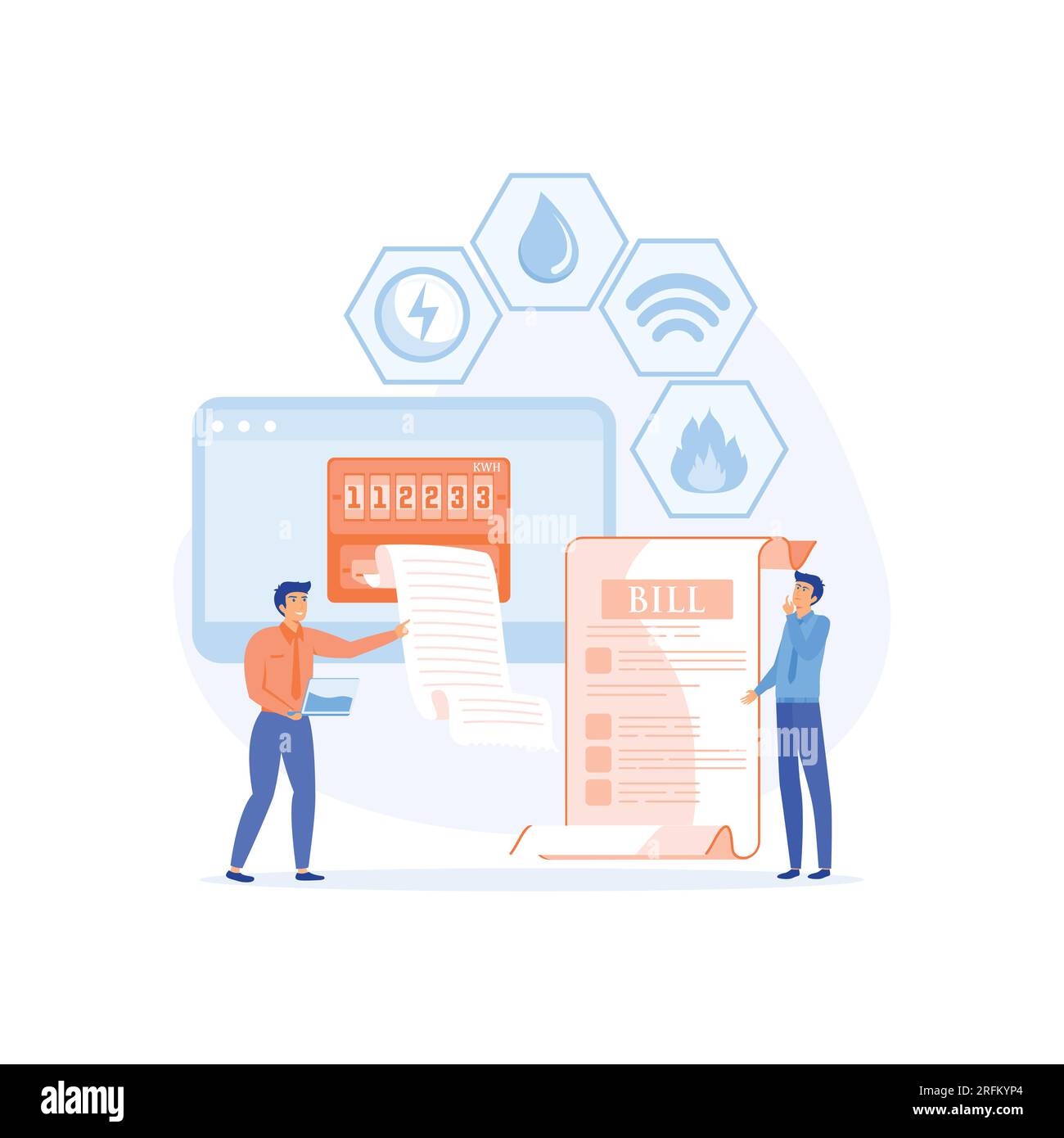 Paperwork household Stock Vector Images - Alamy