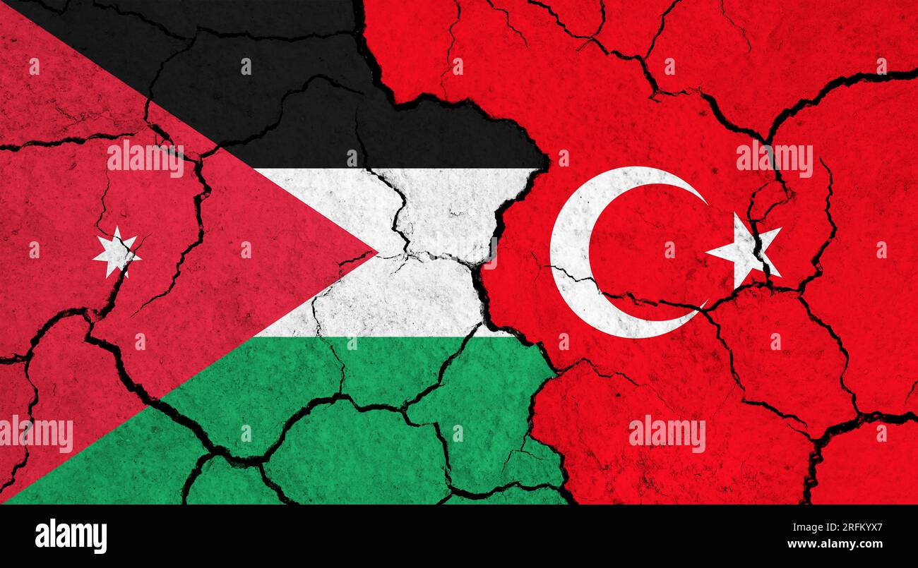 Turkey jordan conflict hi-res stock photography and images - Alamy