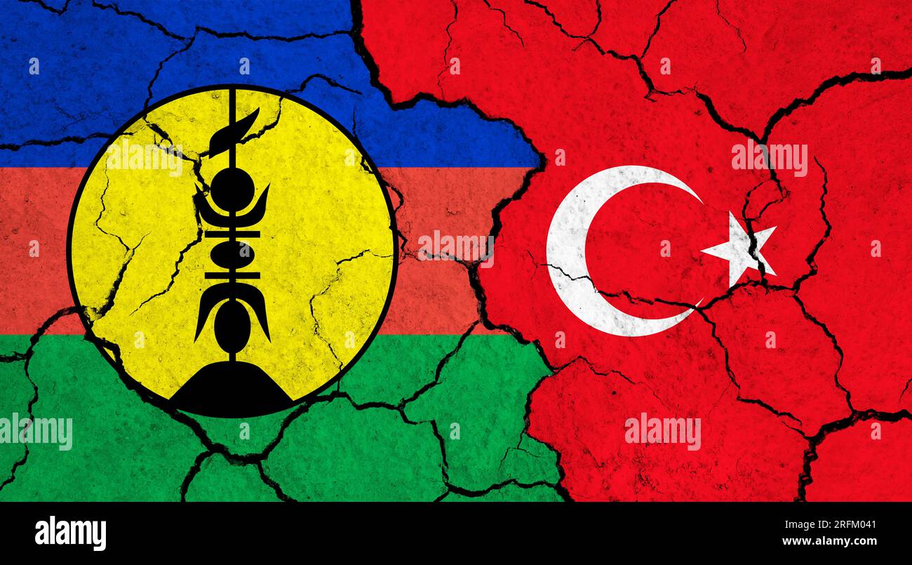 Turkey new caledonia flag hi-res stock photography and images - Alamy