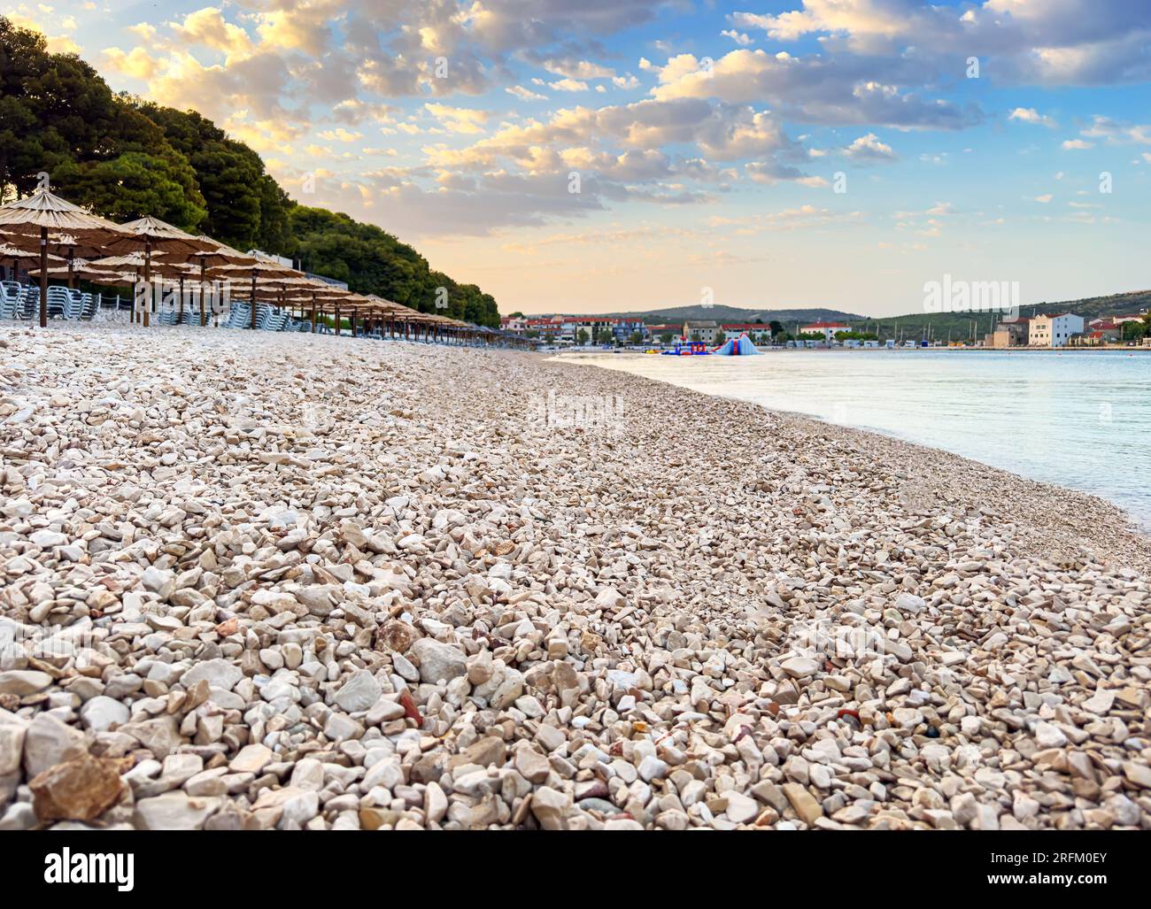 Small stones on the beach Stock Photo - Alamy
