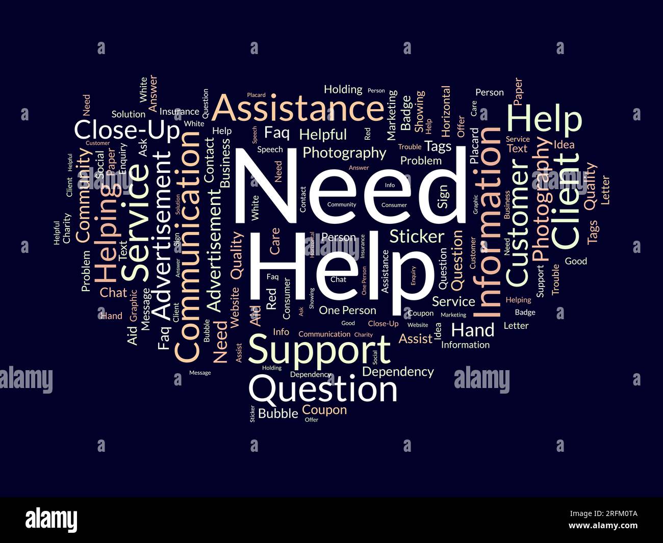 Word cloud background concept for Need help. service support assistant ...