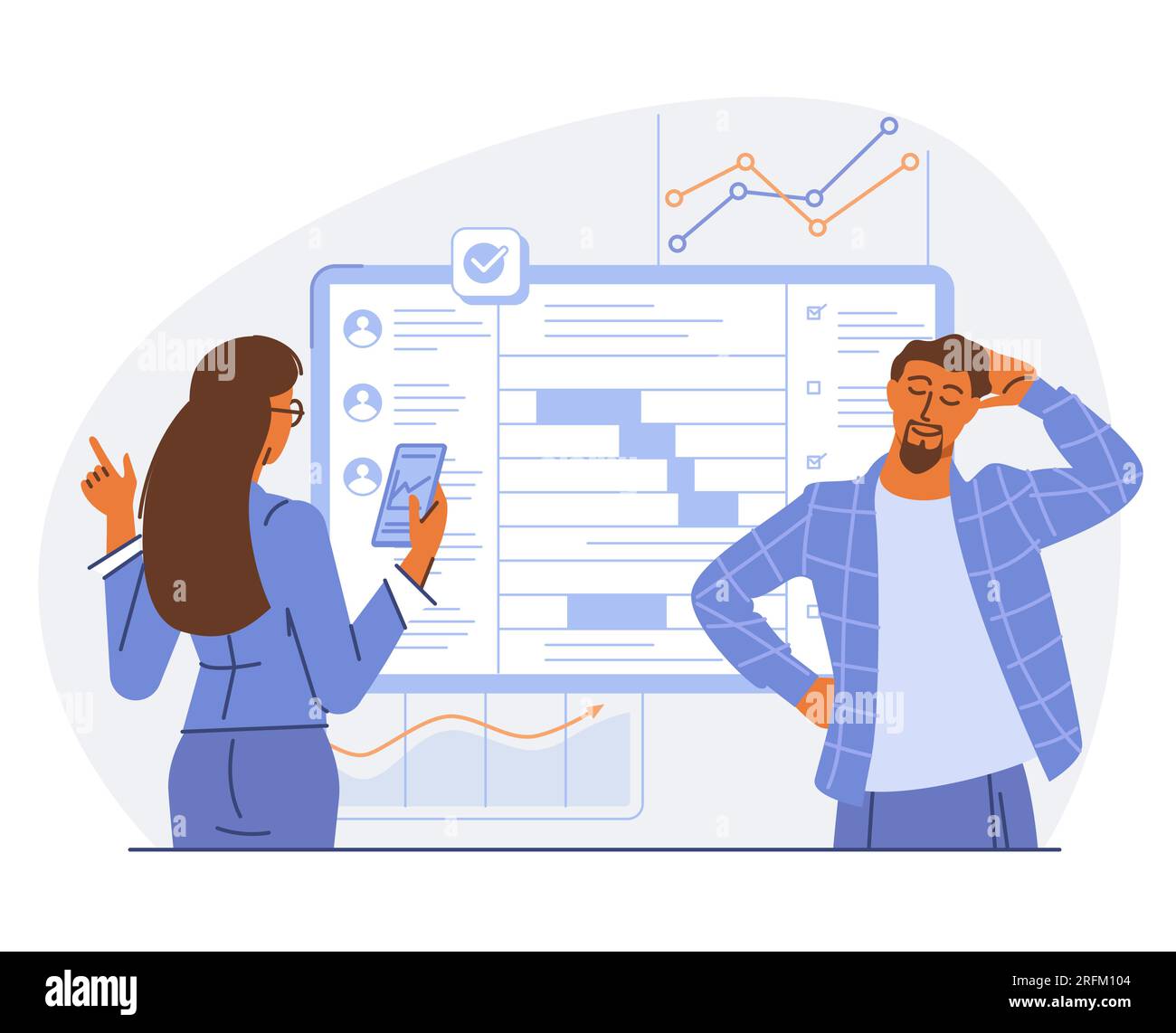 Company planning Stock Vector Images - Alamy