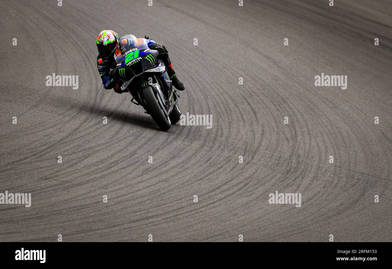 Monster Energy Yamaha's Franco Morbidelli during Free Practice One ...