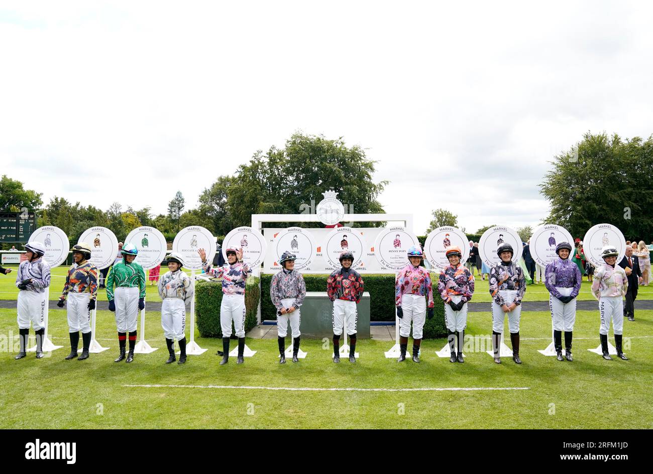 Jockeys Laura Toogood, Olivia Kennedy, Saffron Oliver, Milica Dusanovic ...