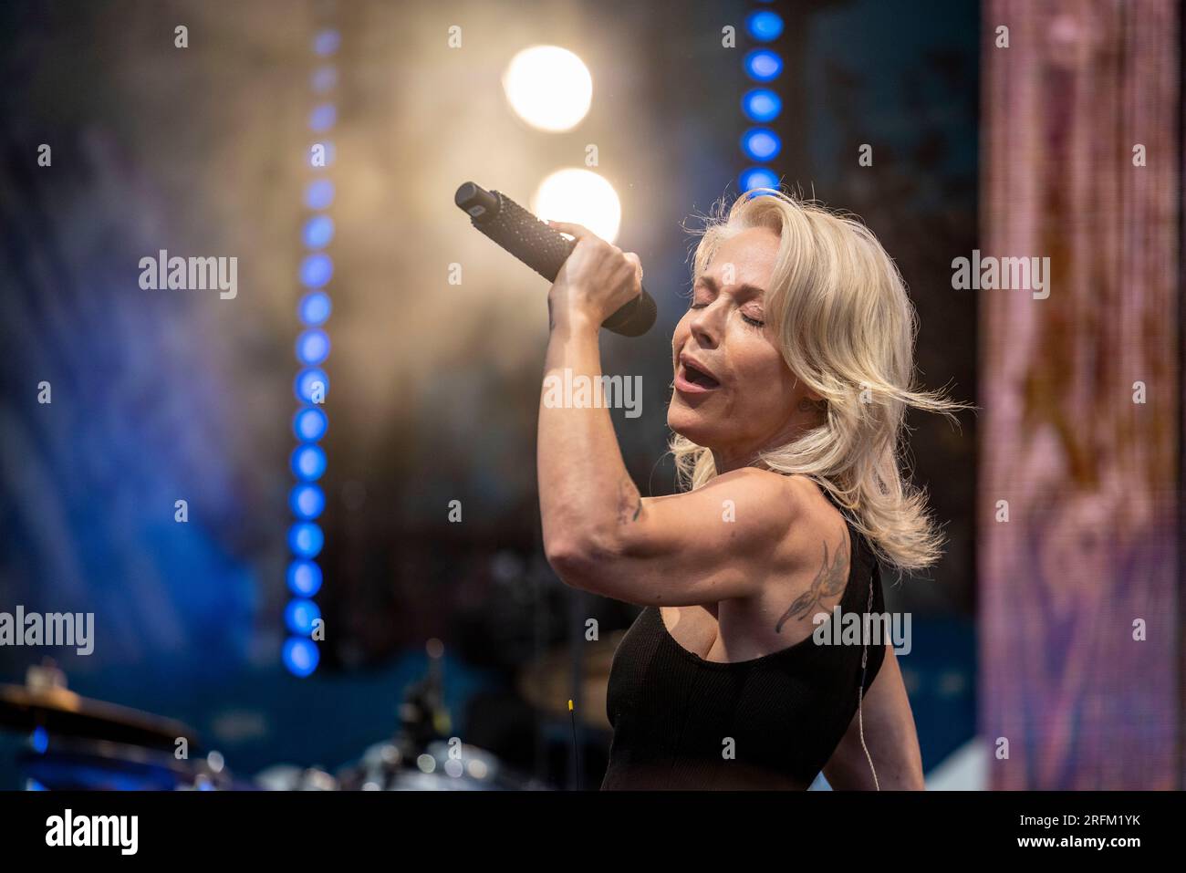 Herne, Germany. 04th Aug, 2023. Pop singer Michelle (real name Tanja ...