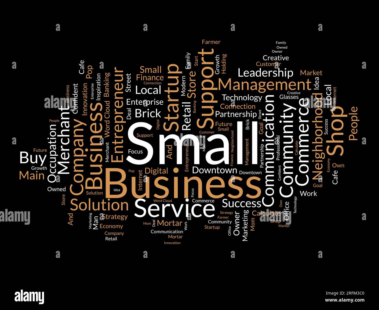 Word cloud background concept for Small business. make success with ...