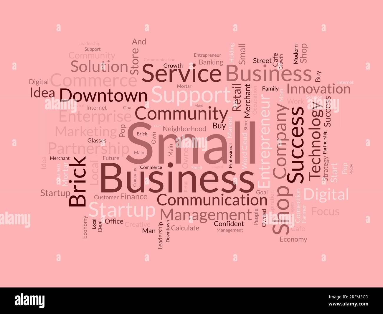 Word cloud background concept for Small business. make success with ...