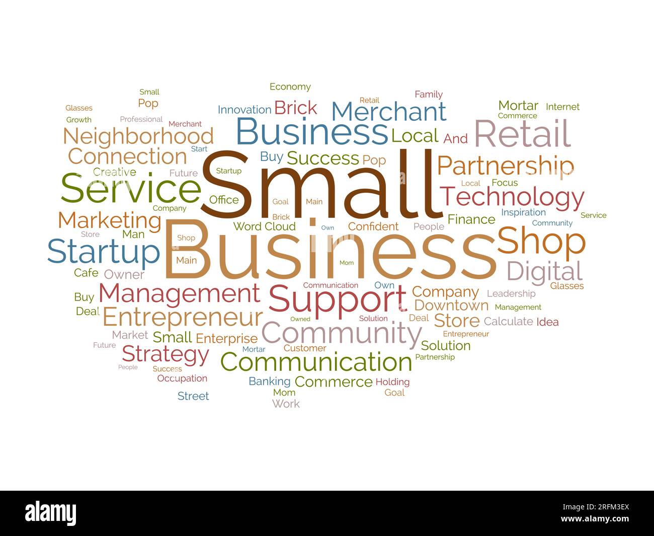 Word cloud background concept for Small business. make success with ...