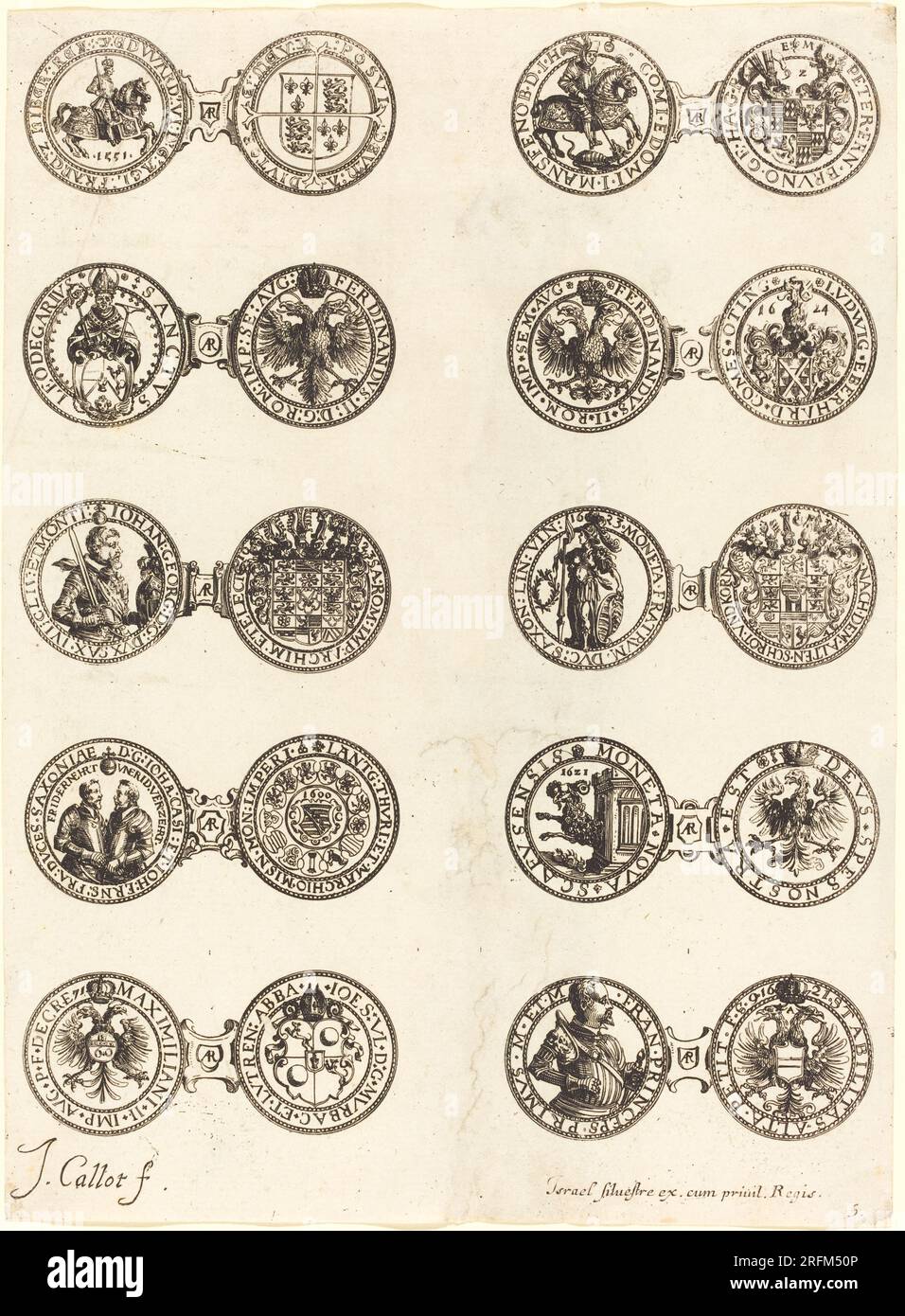 "Jacques Callot, Coins [plate 5], etching, Rosenwald Collection, 1949.5 ...