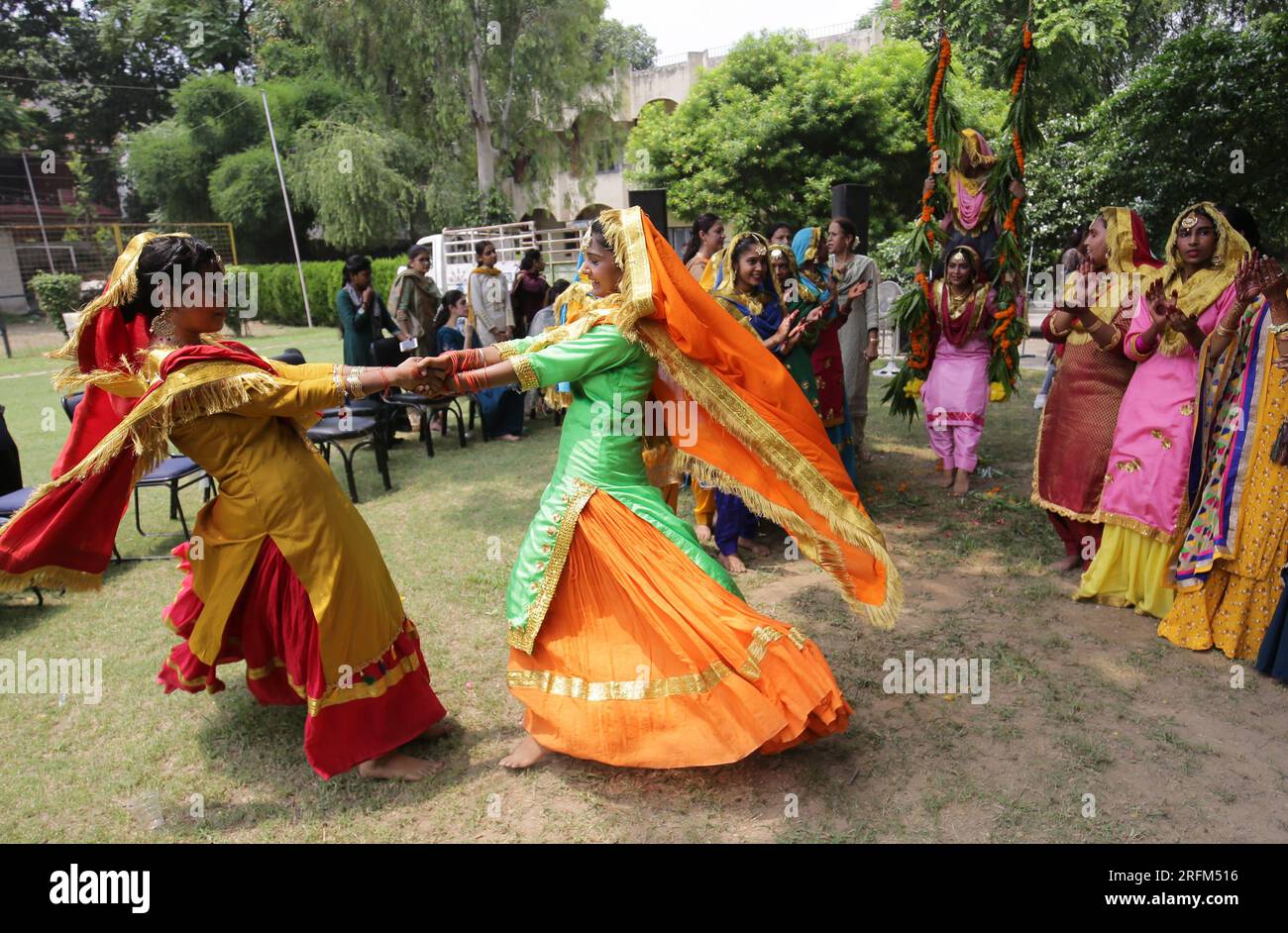 Teej festival punjab hi-res stock photography and images - Alamy