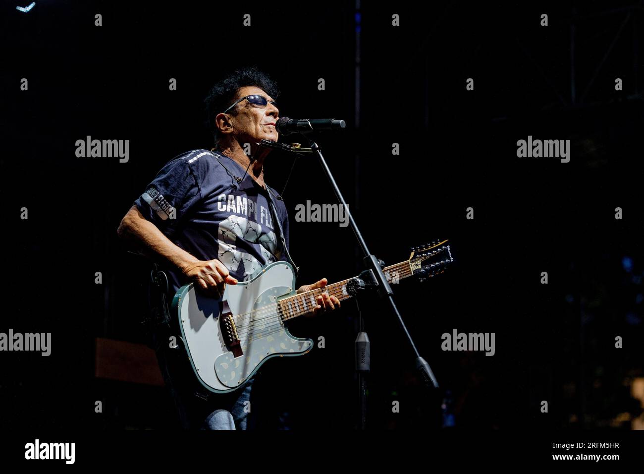 Italy 28 July 2023 Edoardo Bennato live at Bergamo NXT Station © Andrea ...