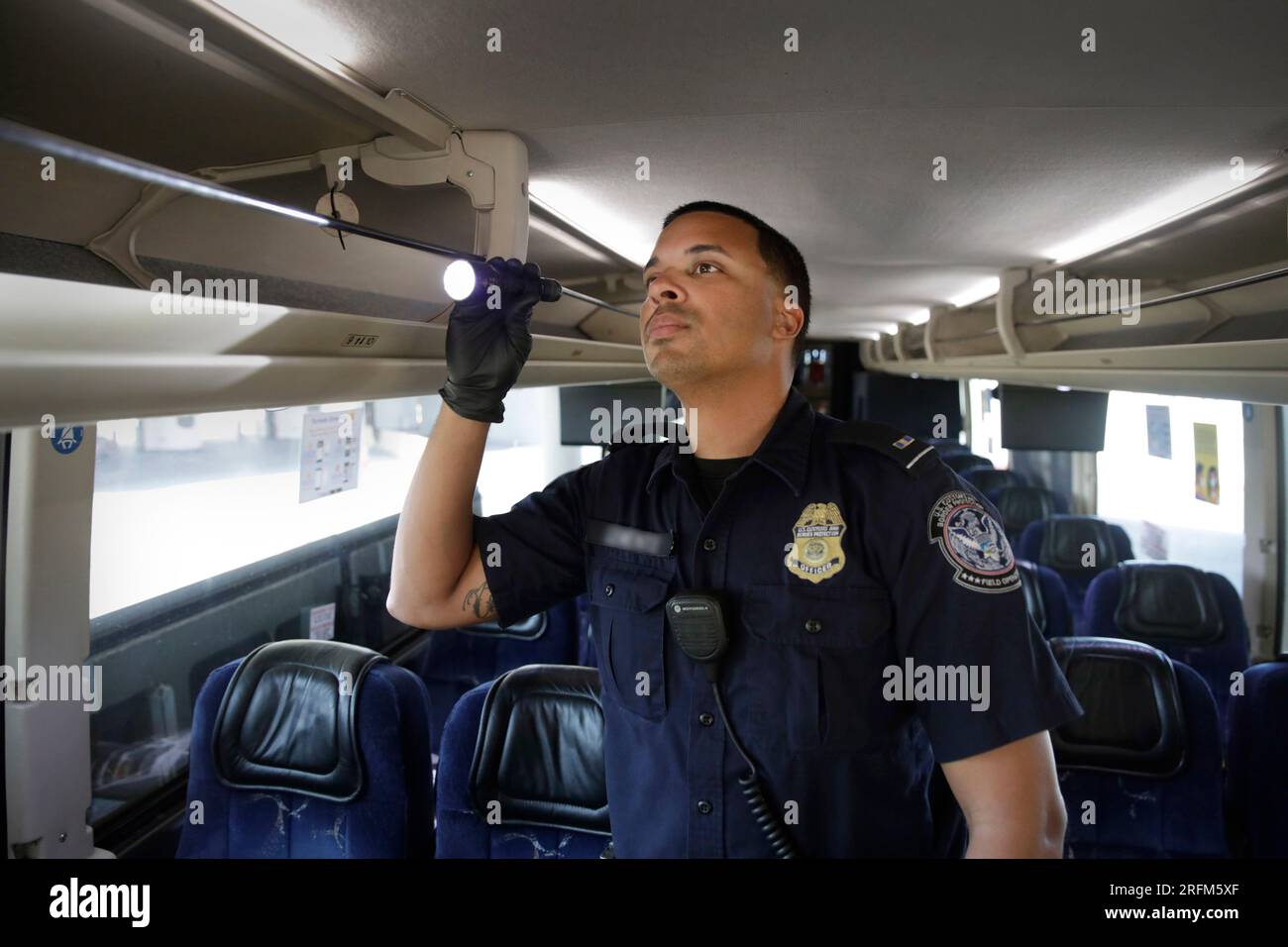 Laredo, United States. 31 July, 2023. A U.S. Customs and Border ...