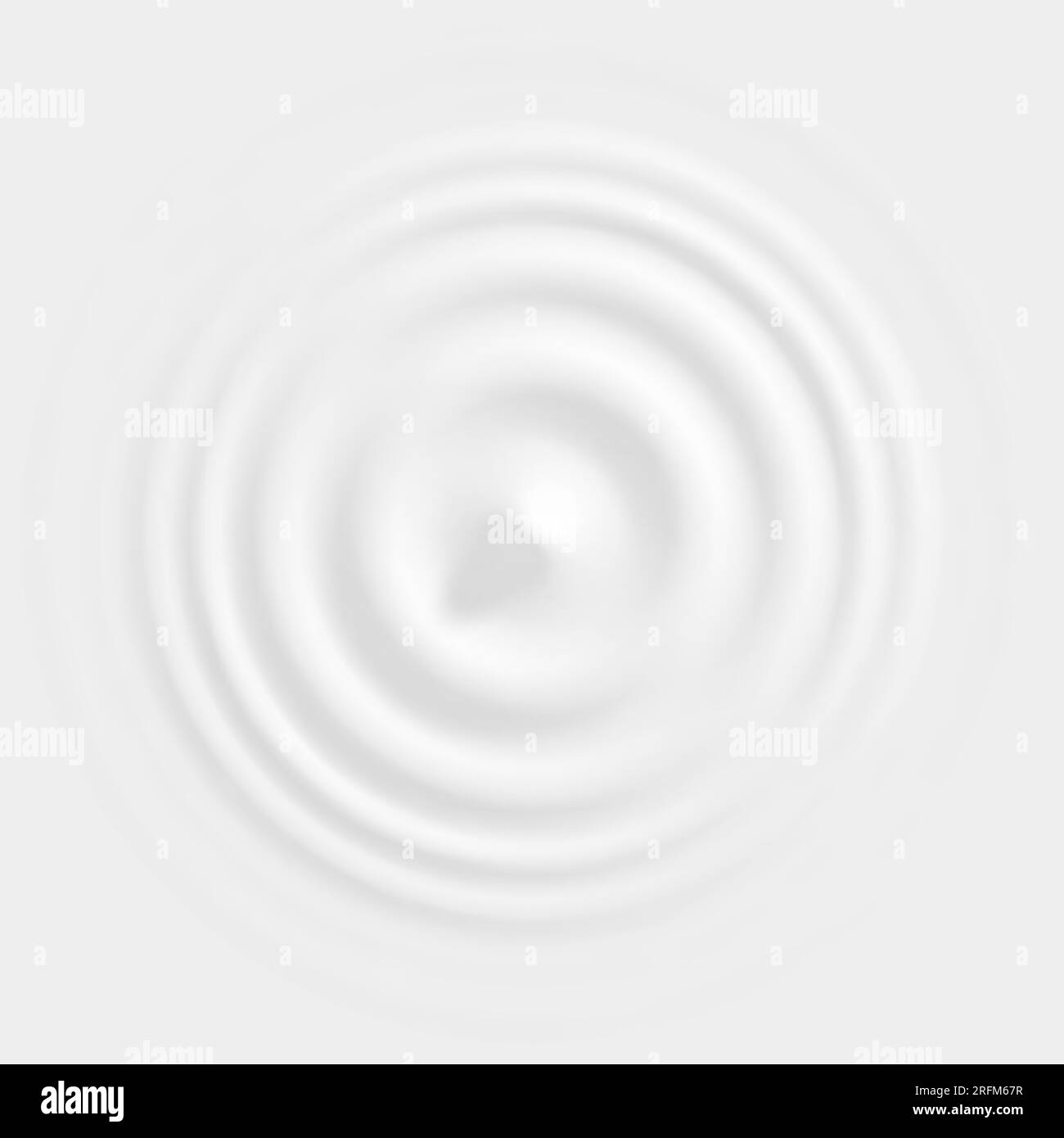 Water drop ripple top view Stock Vector Images - Alamy