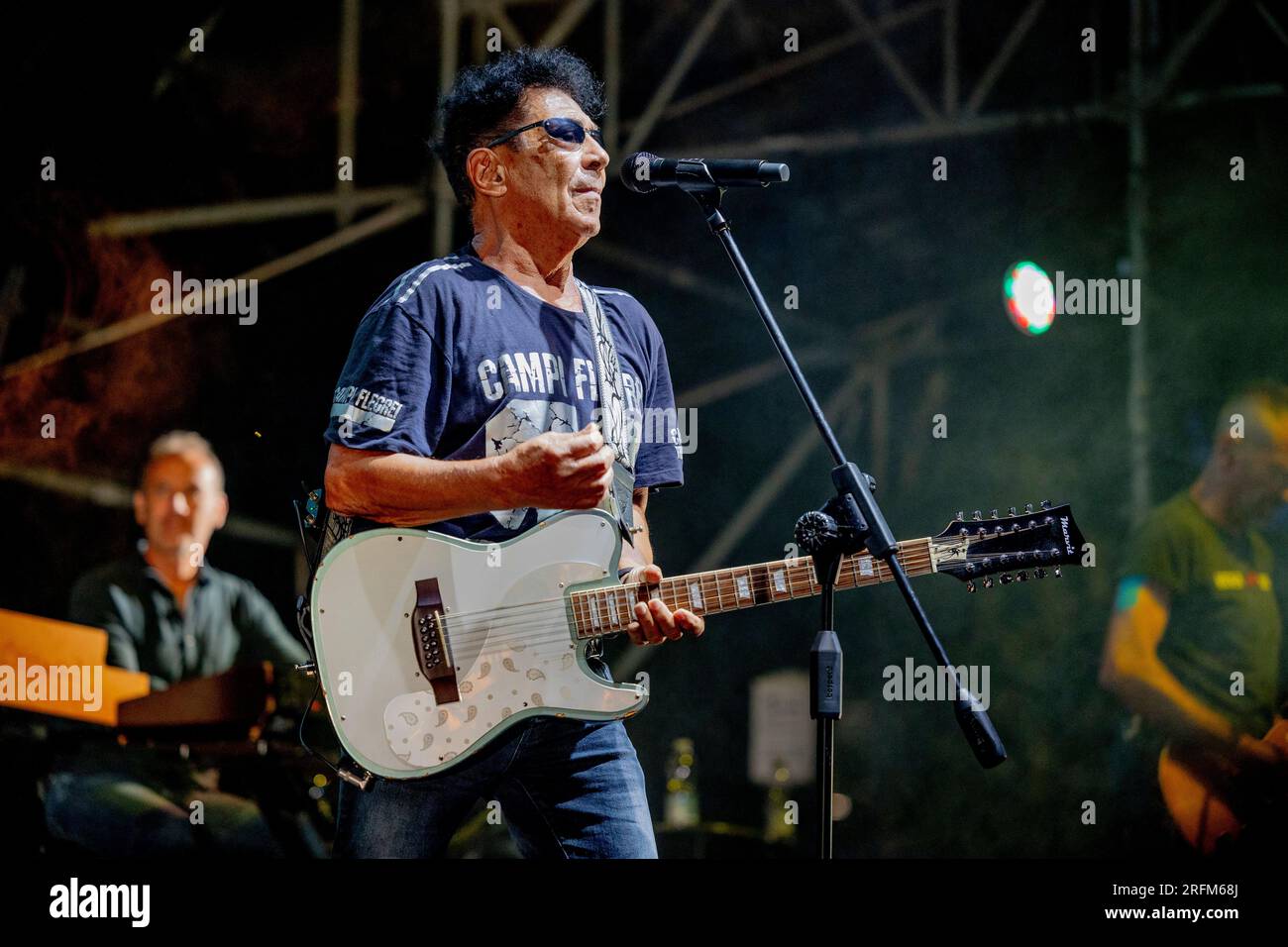 Italy 28 July 2023 Edoardo Bennato live at Bergamo NXT Station © Andrea ...
