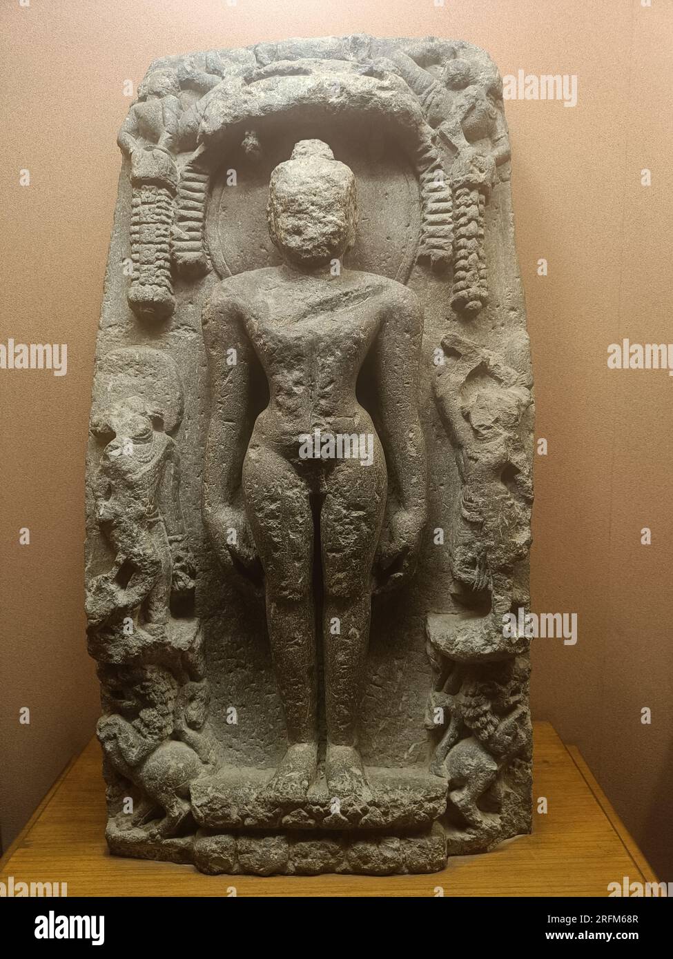 Mahavir, 24th Tirthankar, 10th century AD, Bhubaneshwar Stock Photo - Alamy