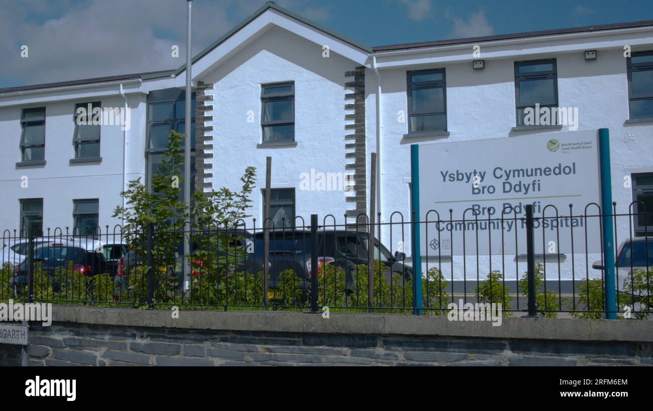 Bro Ddyfi Community Hospital, Powys NHS Stock Photo - Alamy