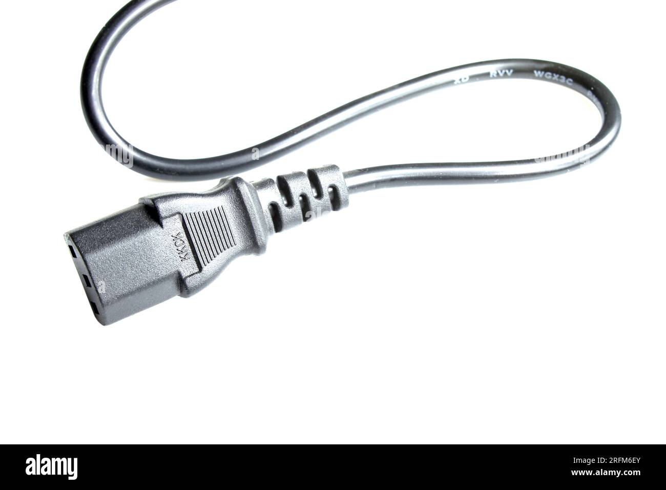Laptop power plug Cut Out Stock Images & Pictures - Alamy