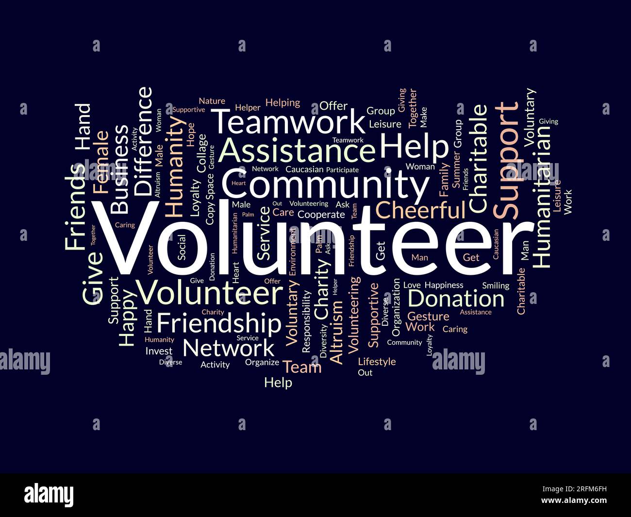 Volunteer Word Cloud