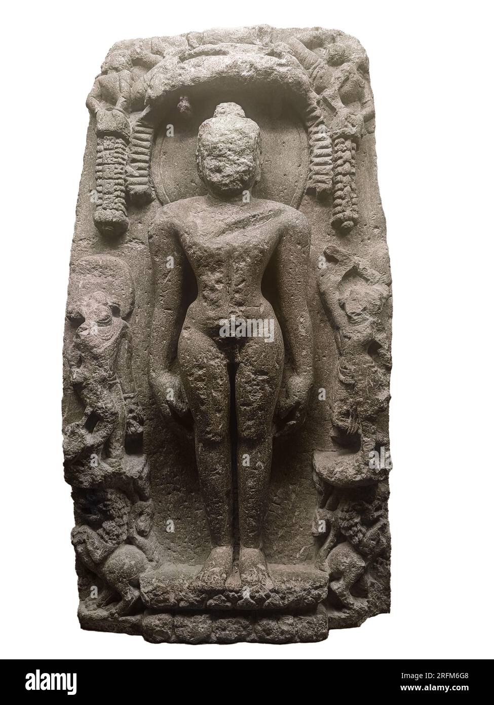 Mahavir, 24th Tirthankar, 10th century AD, Bhubaneshwar Stock Photo - Alamy