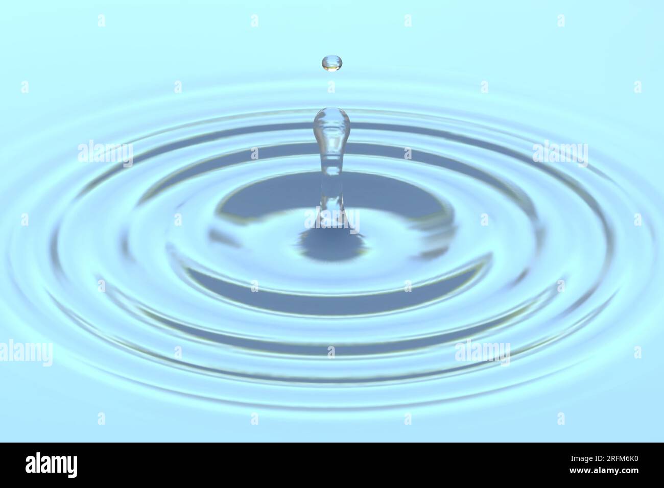 Puddle pure water on Stock Vector Images - Alamy