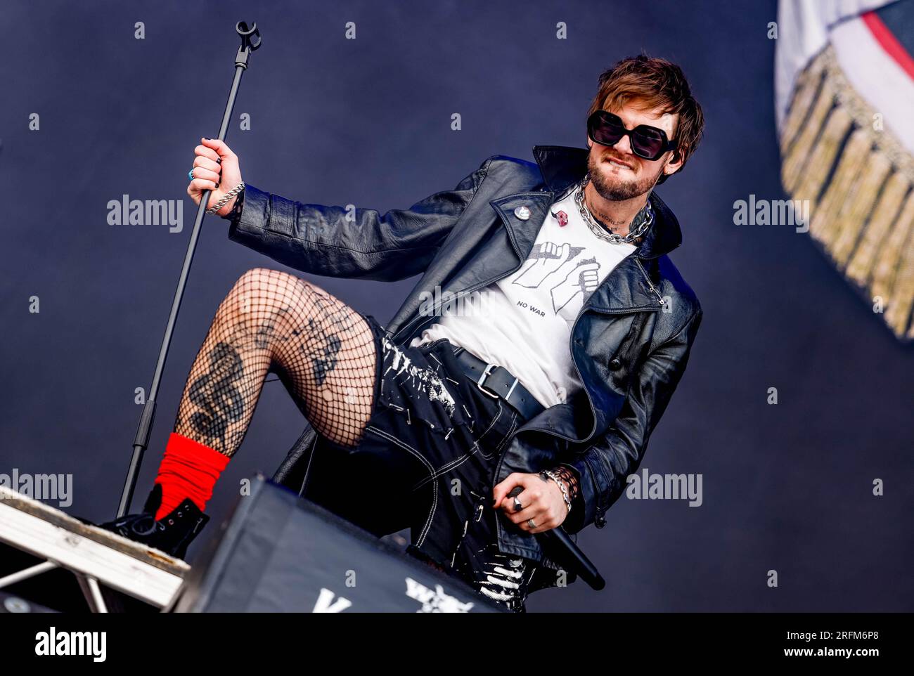 Wacken, Germany. 04th Aug, 2023. Lawrence Taylor, singer of the British ...
