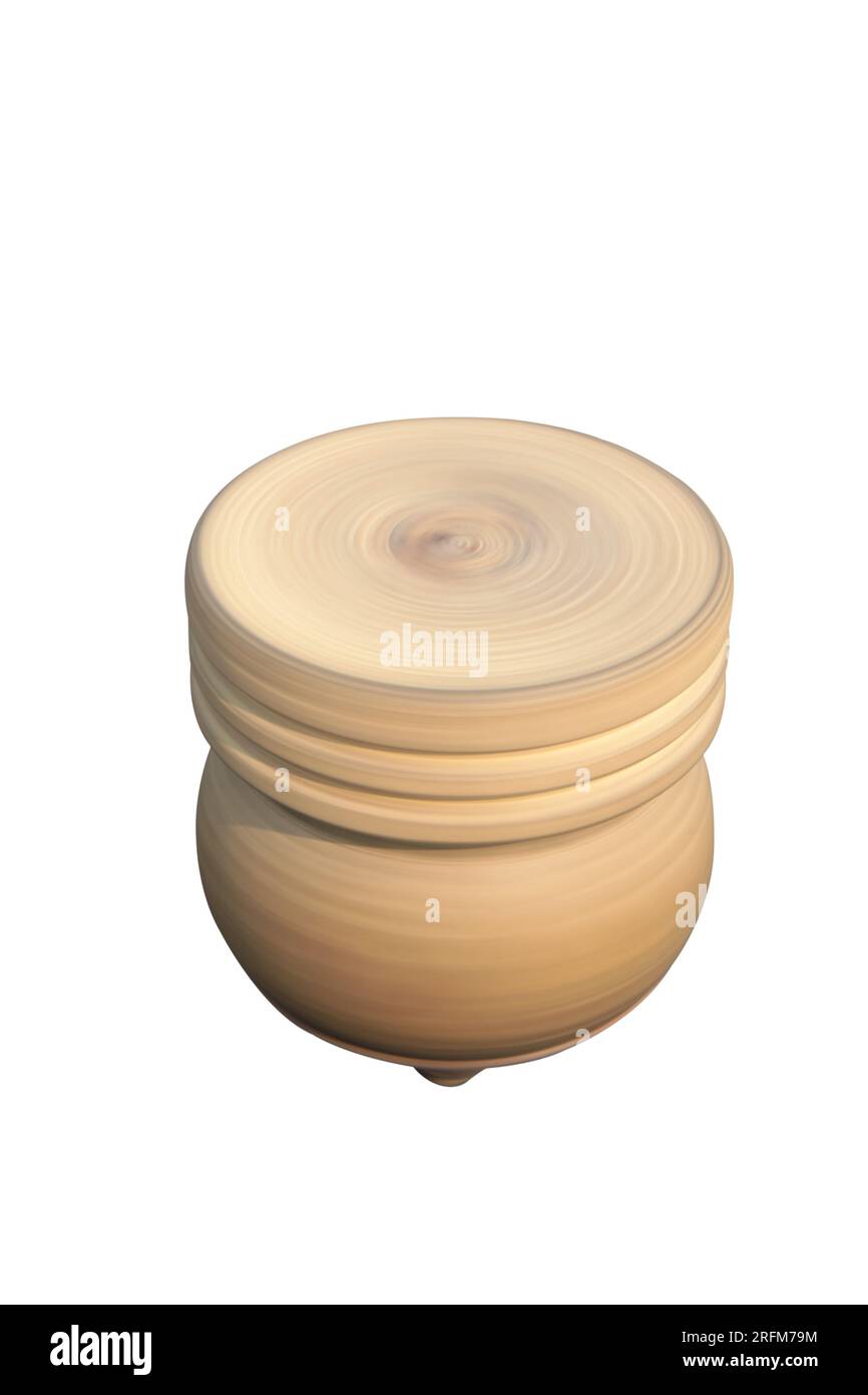 high speed rotating gyro in white background Stock Photo - Alamy