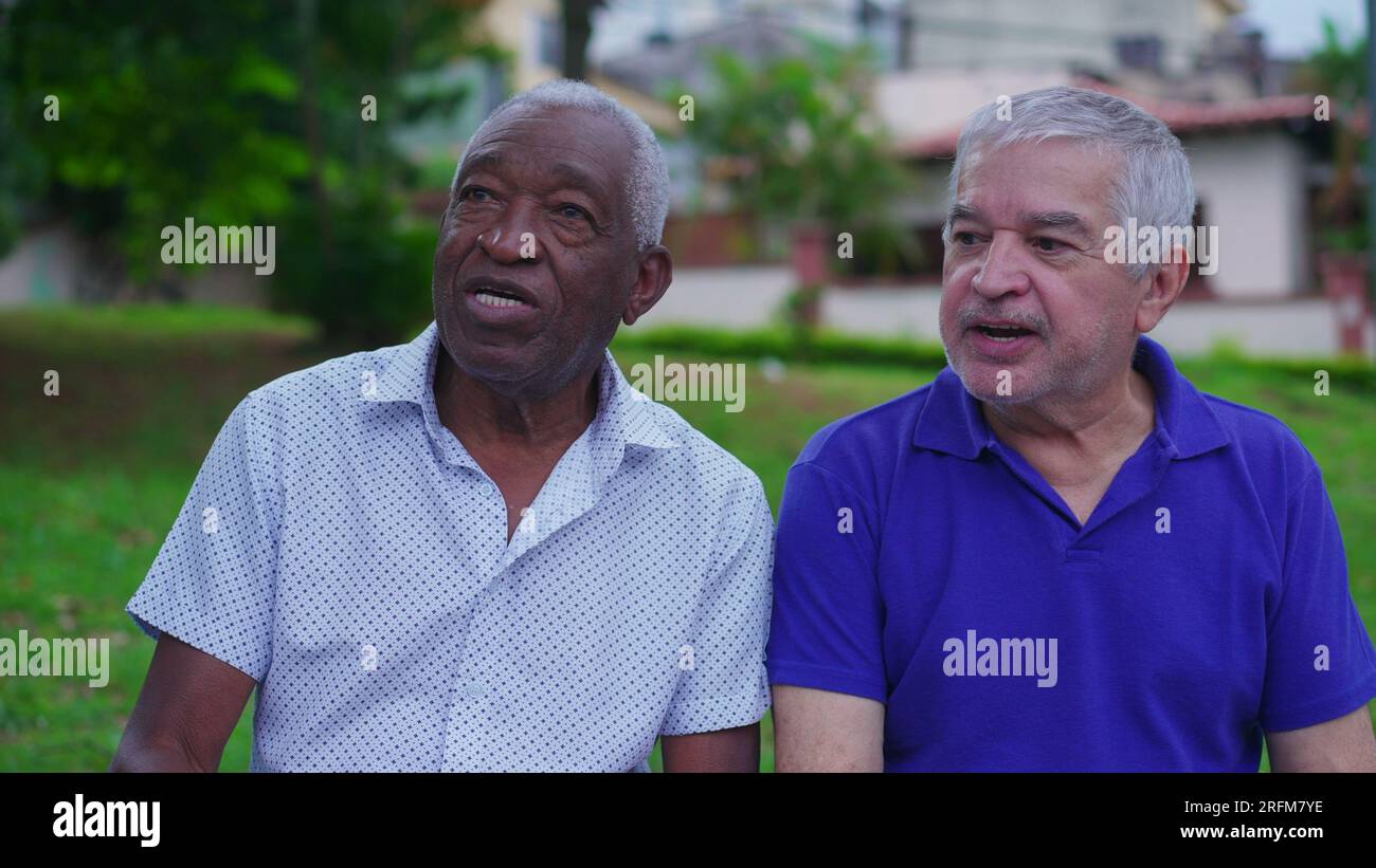 African american retirees hi-res stock photography and images - Alamy