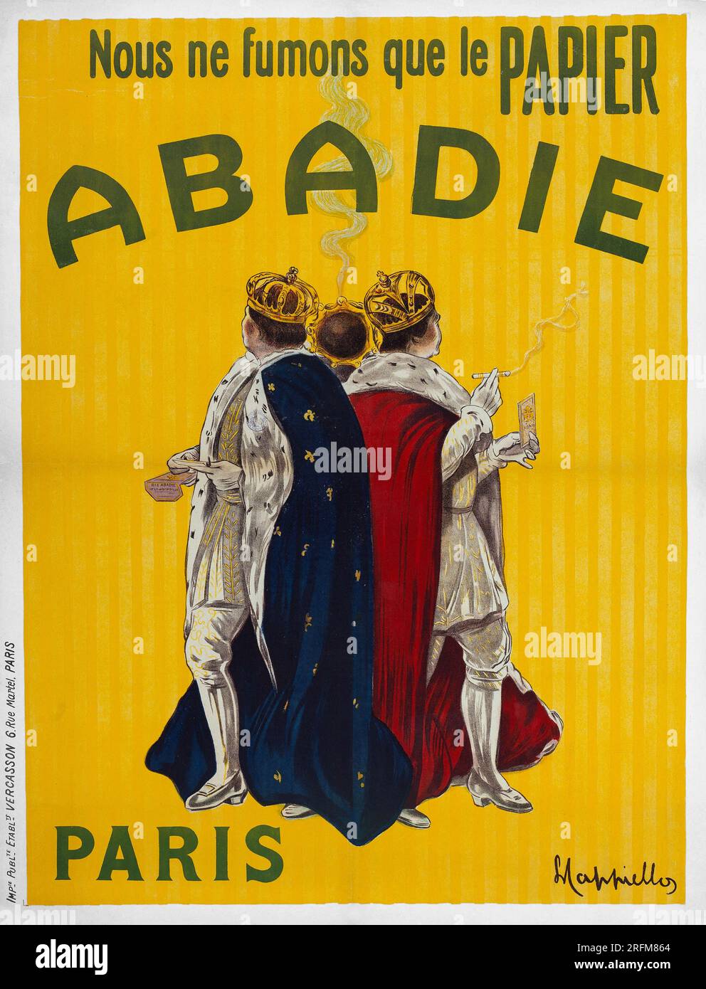 Cigarette advertising poster hi-res stock photography and images - Alamy