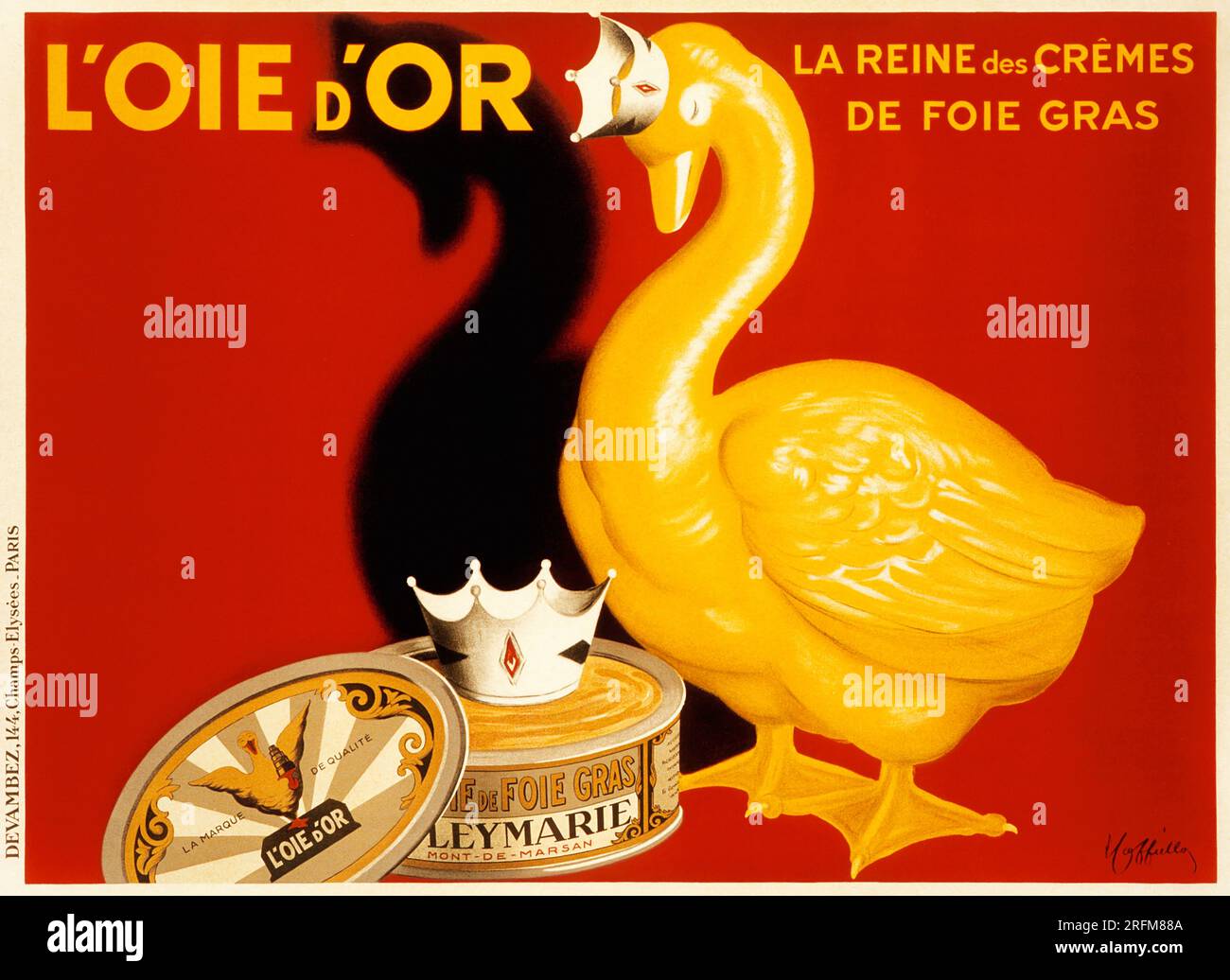 L'Oie d'or la reine des crèmes de foies gras Leymarie Mont-de-Marsan ...
