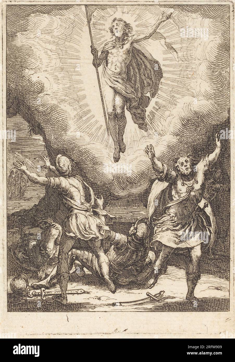 "Jacques Callot, The Resurrection, etching and engraving, R.L. Baumfeld ...