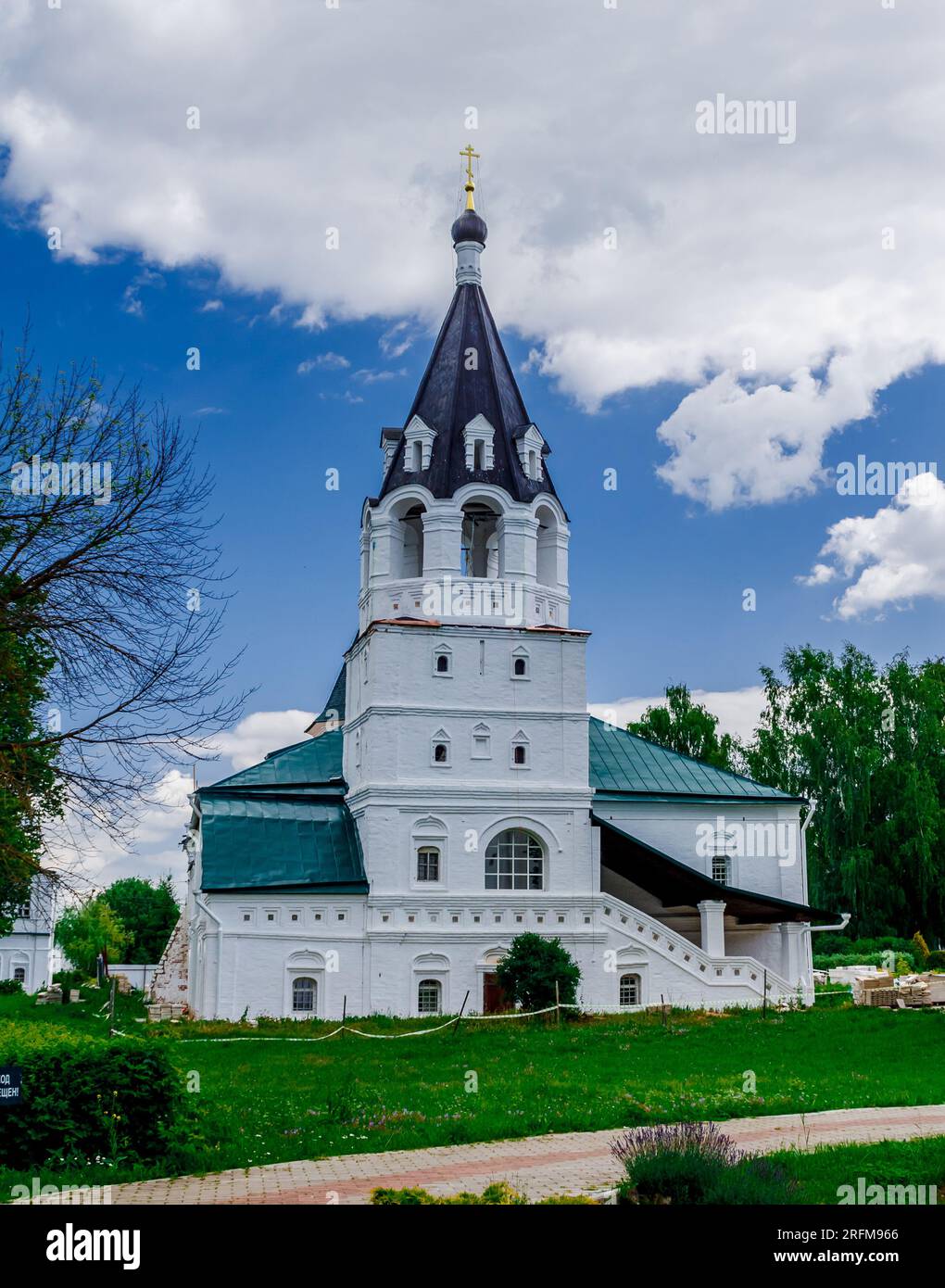 Aleksandrov, Vladimir region, Russia - July 4, 2023: Church of the ...