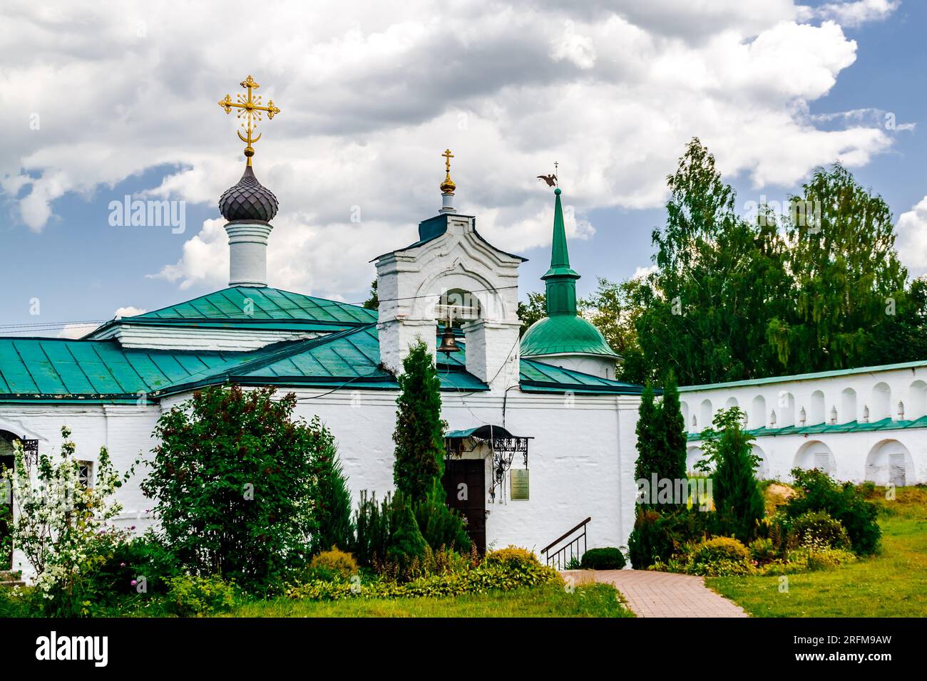 Aleksandrov, Vladimir region, Russia - July 4, 2023: Hospital building ...