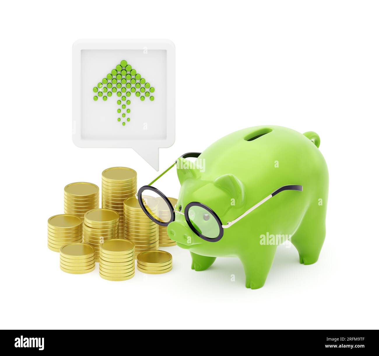 The Growth of Savings Stock Photo - Alamy