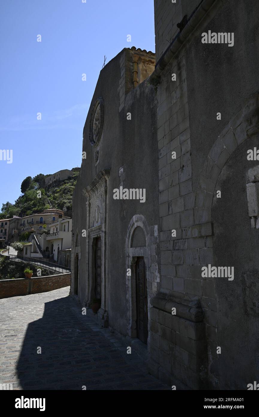Landscape with scenic view of the Renaissance style Chiesa di Santa ...