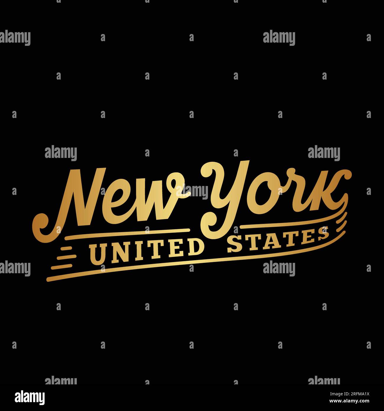 The city of New York lettering design. New York City typography design ...