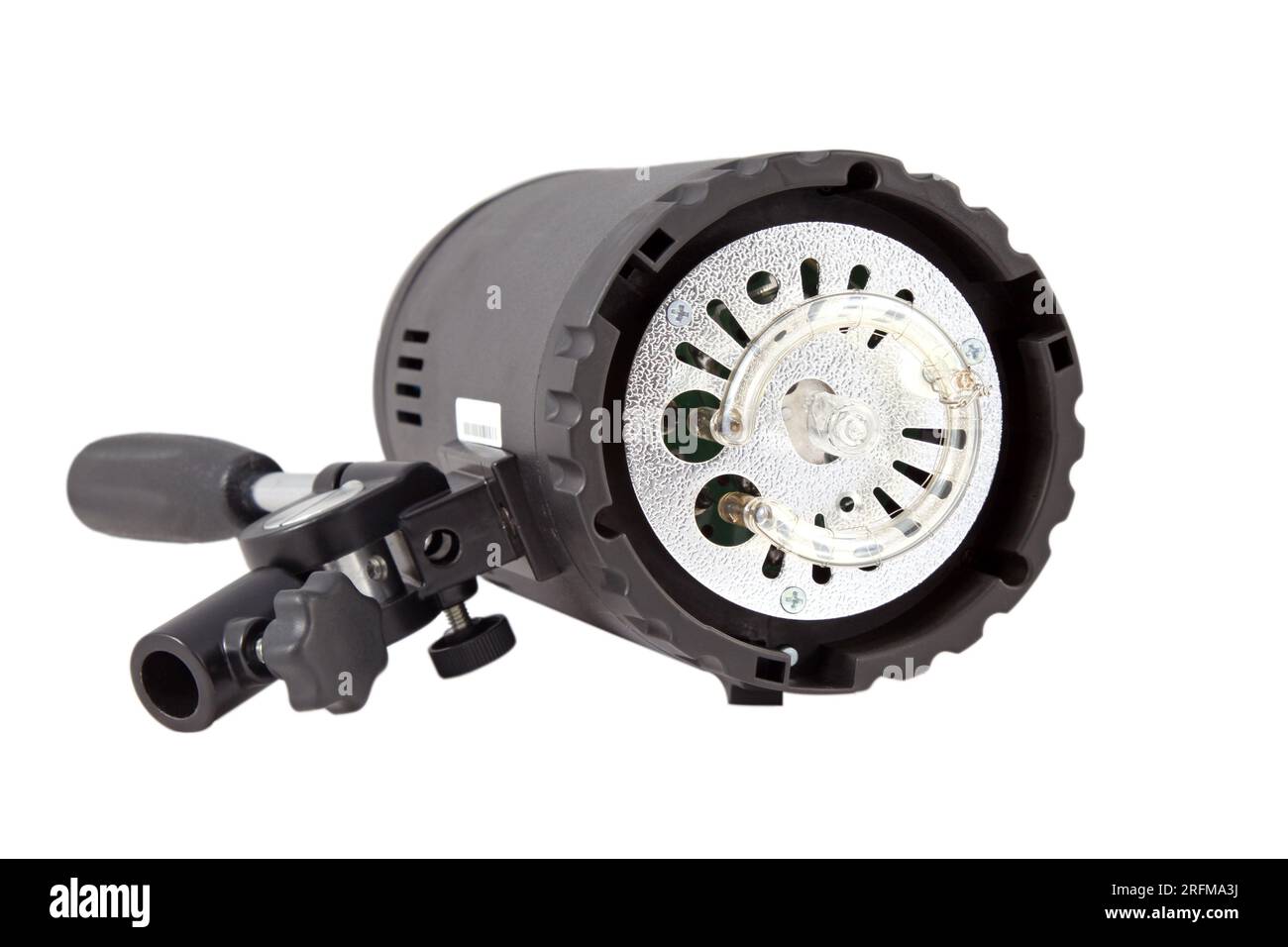 camera lights on a white background, closeup of pictures Stock Photo ...