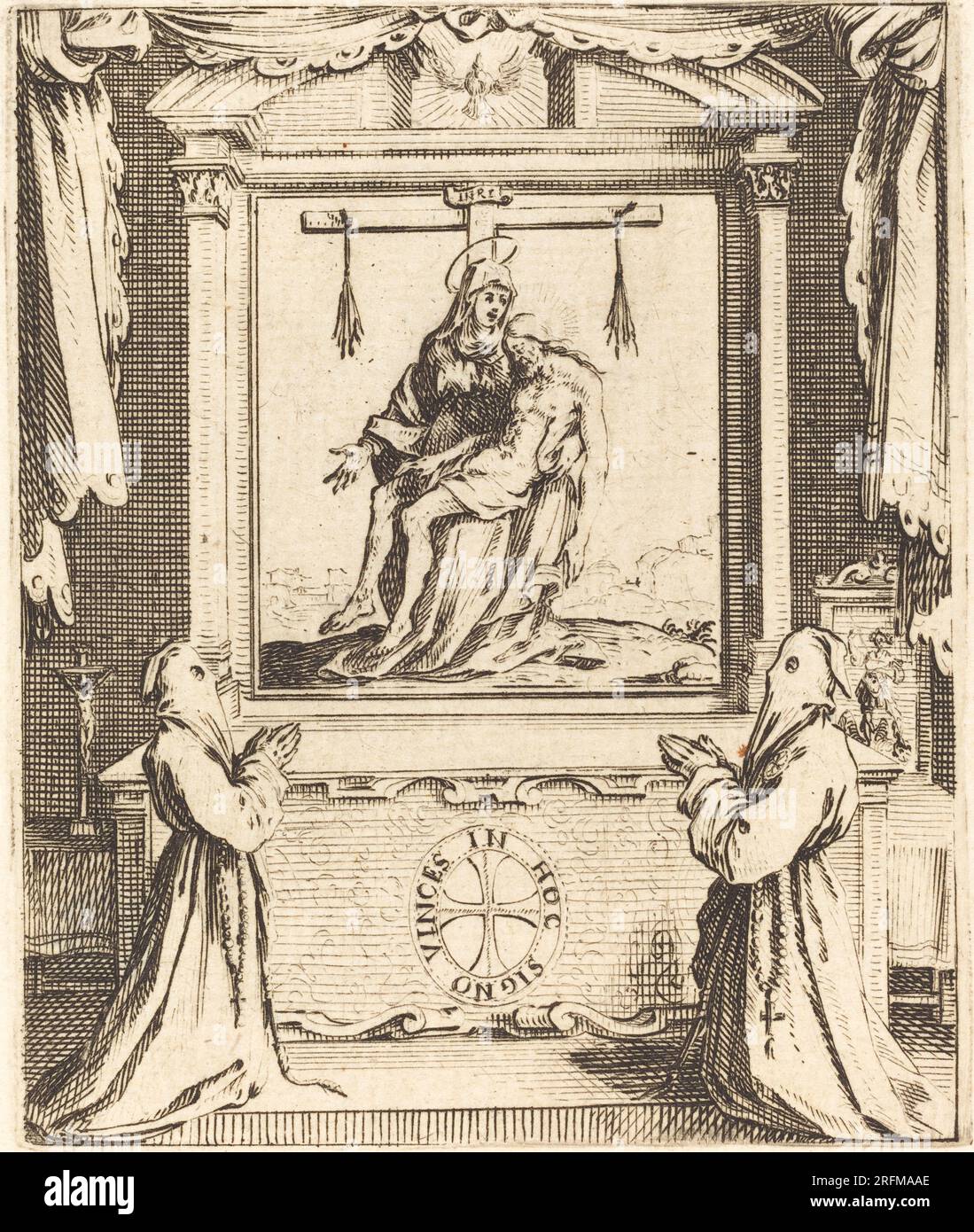 "Jacques Callot, Frontispiece for The Order of the White Penitents at ...