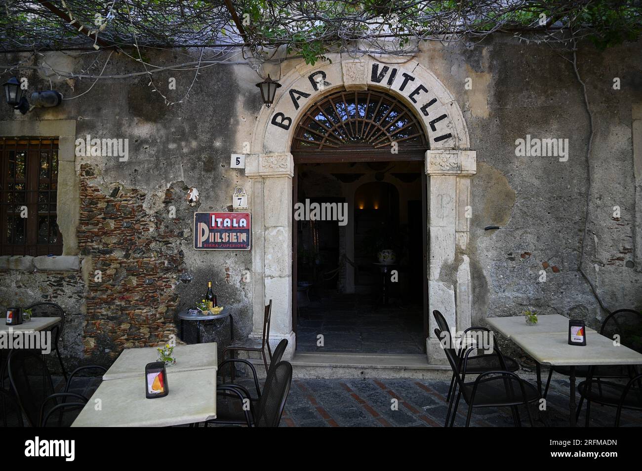 Scenic view of Bar Vitelli chosen by Francis Ford Coppola as the set of ...