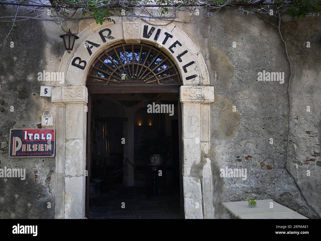 Scenic view of Bar Vitelli chosen by Francis Ford Coppola as the set of ...