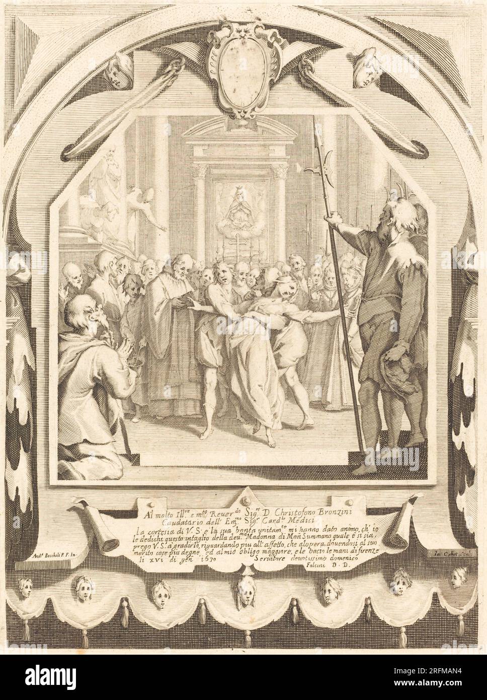 "Jacques Callot after Andrea Boscoli, The Possessed, probably c. 1620 ...